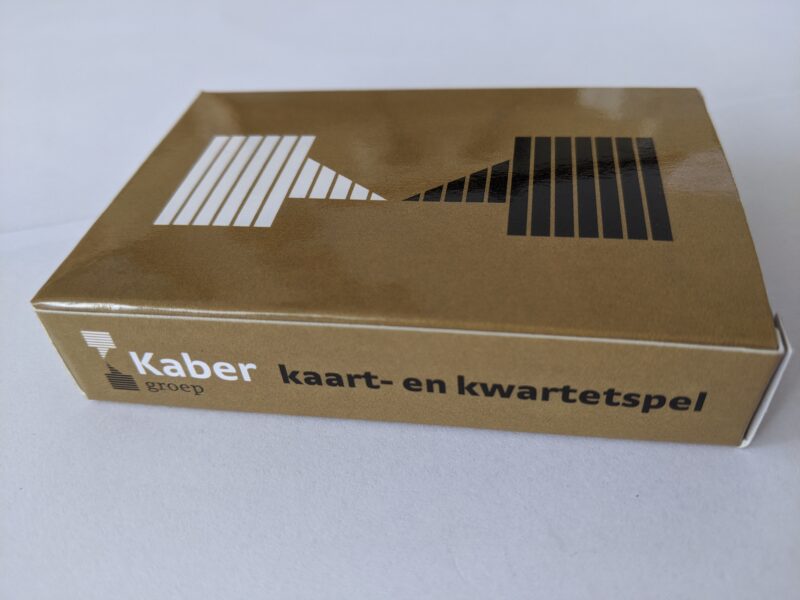 Kaber kaart- en kwartetspel met NLP onderwerpen